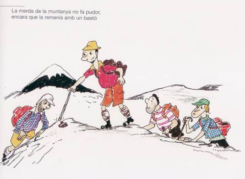 La merda de la muntanya no fa pudor, encara que la remenis amb un bastó | PCCD